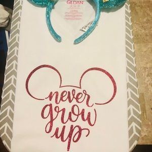 Tops | Custom Disney Tshirt | Poshmark